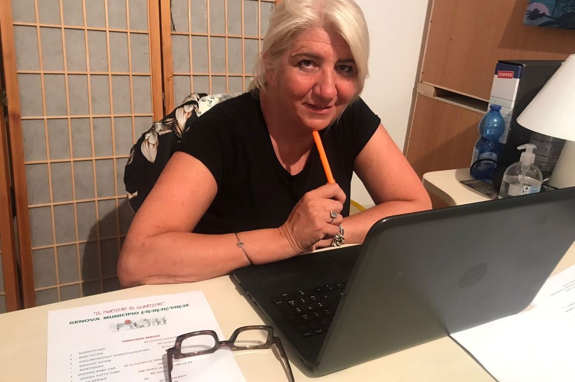 Monica, portiere di quartiere: “Voglio sconfiggere l'indifferenza della ...