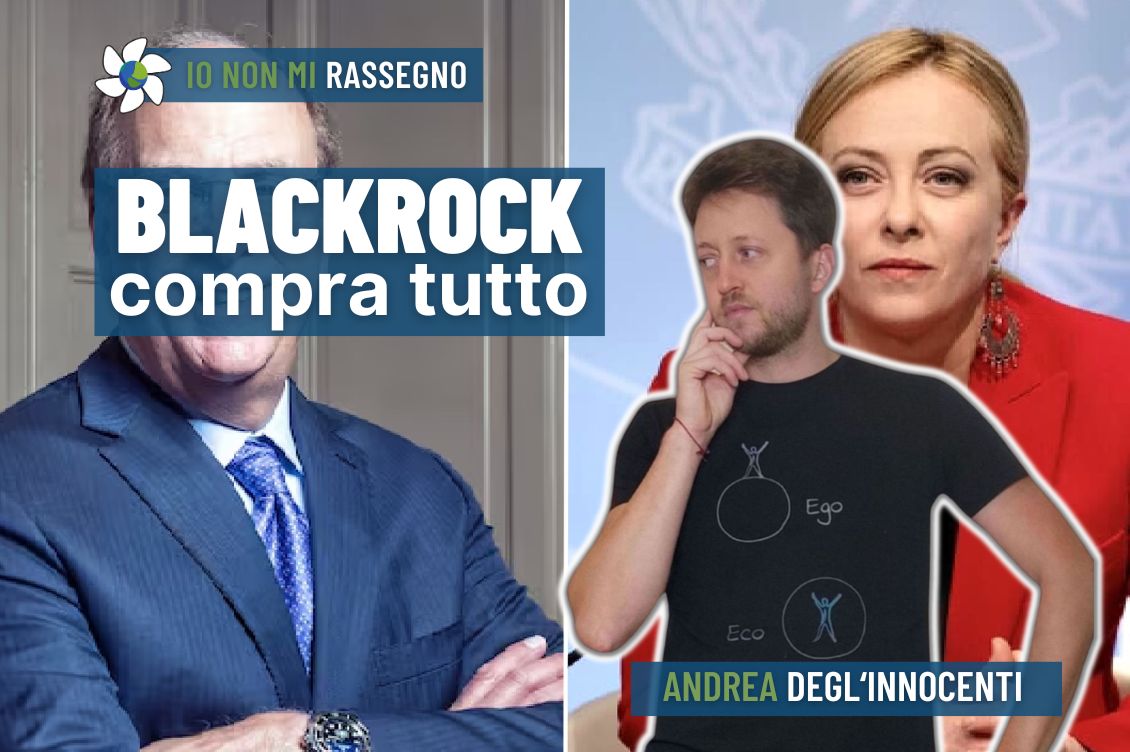 Larry Fink, ceo di BlackRock, incontra Meloni. L'Italia è in vendita ...